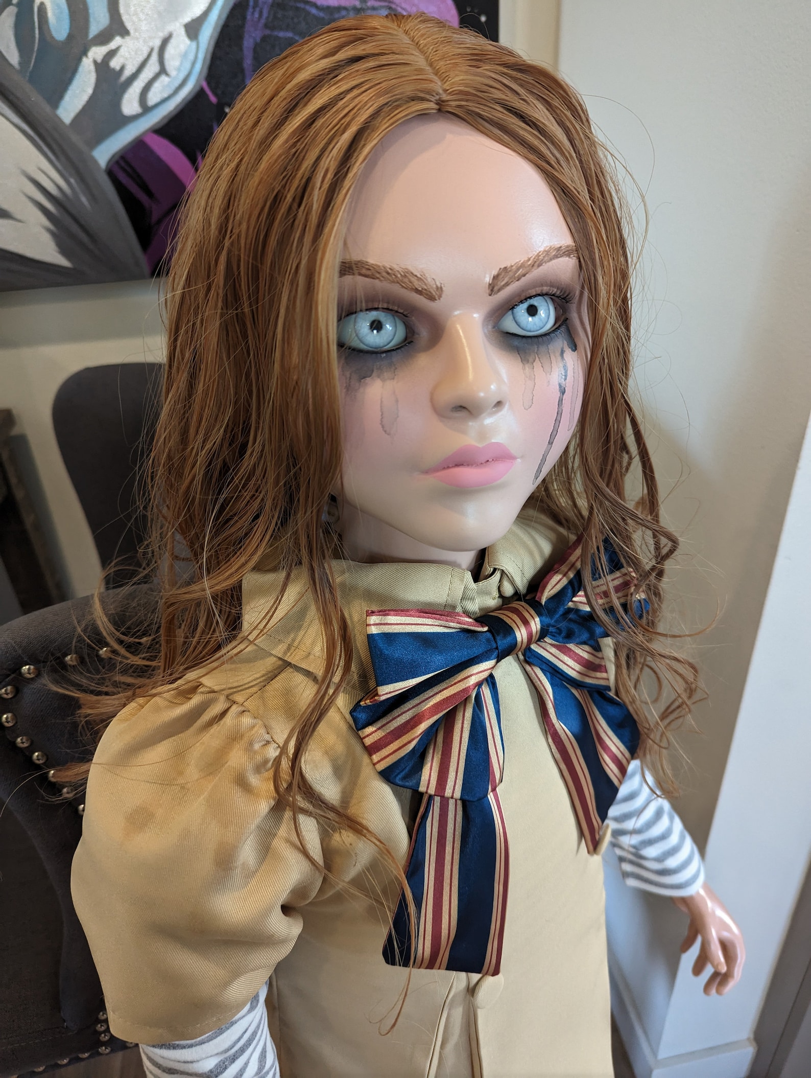 Emotionally Damaged Pre Battle M3gan (megan) Life Size Replica Poseable ...
