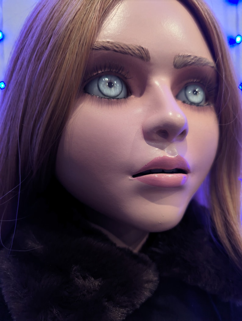 M3gan (open Mouth) Life Size Replica Poseable Doll - Etsy