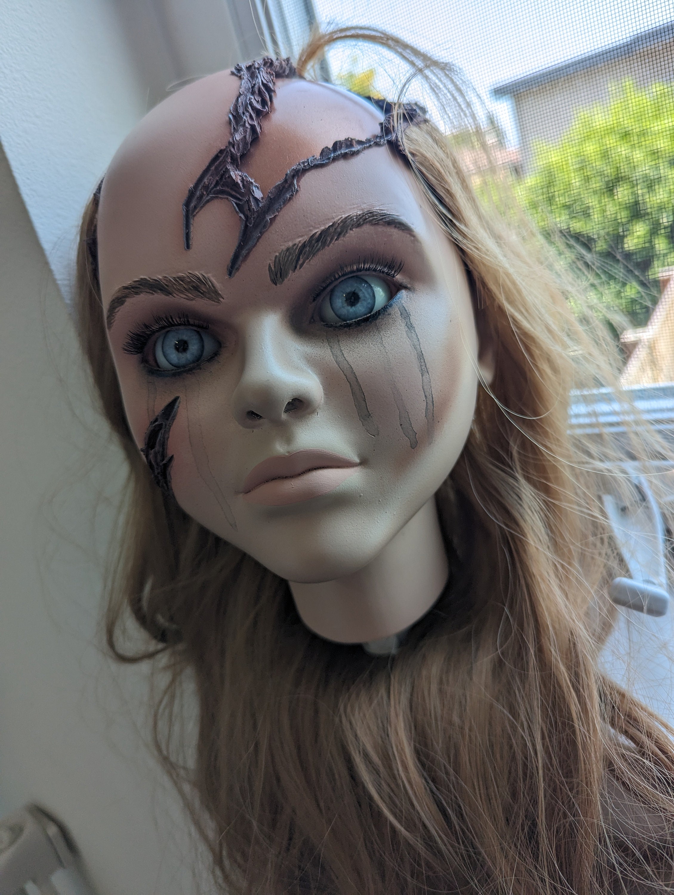 Battle M3gan megan Life Size Replica HEAD ONLY - Etsy