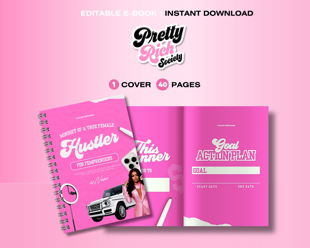 Editable Ebook, Page Side Hustle Book, Template, White Label, Money ...