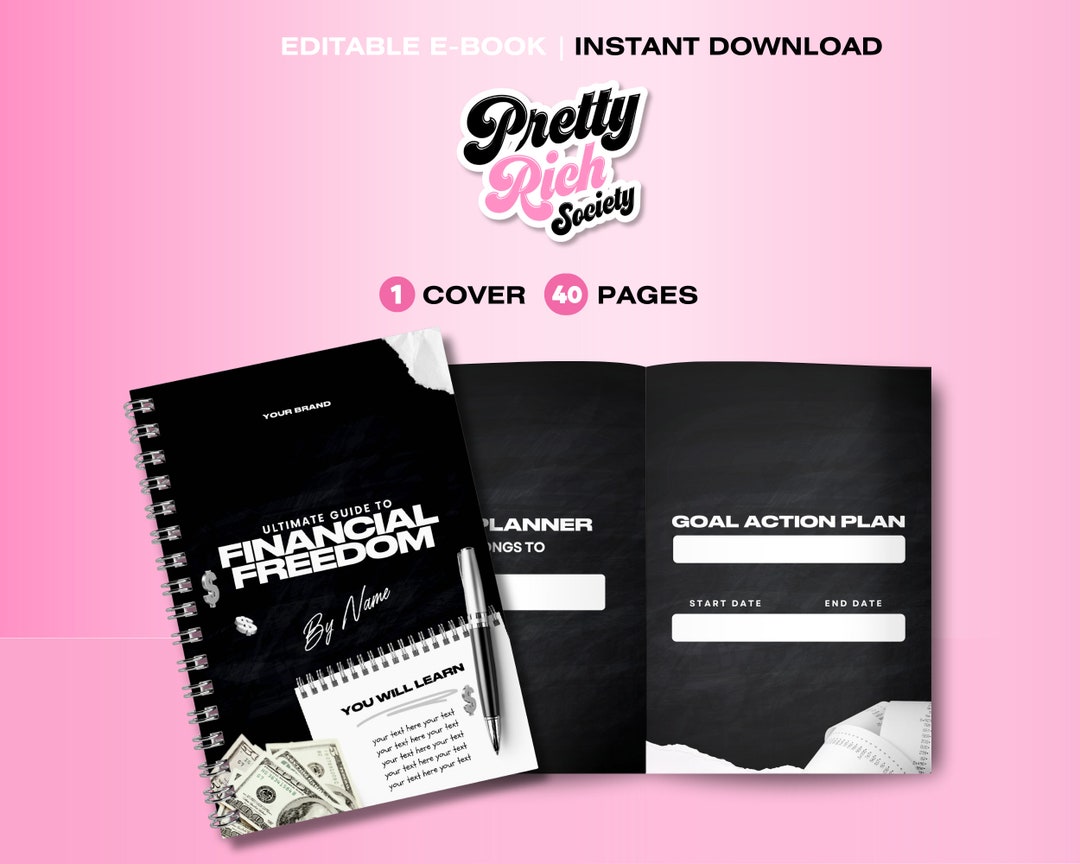Editable Ebook, Page Side Hustle Book, Template, White Label, Money ...