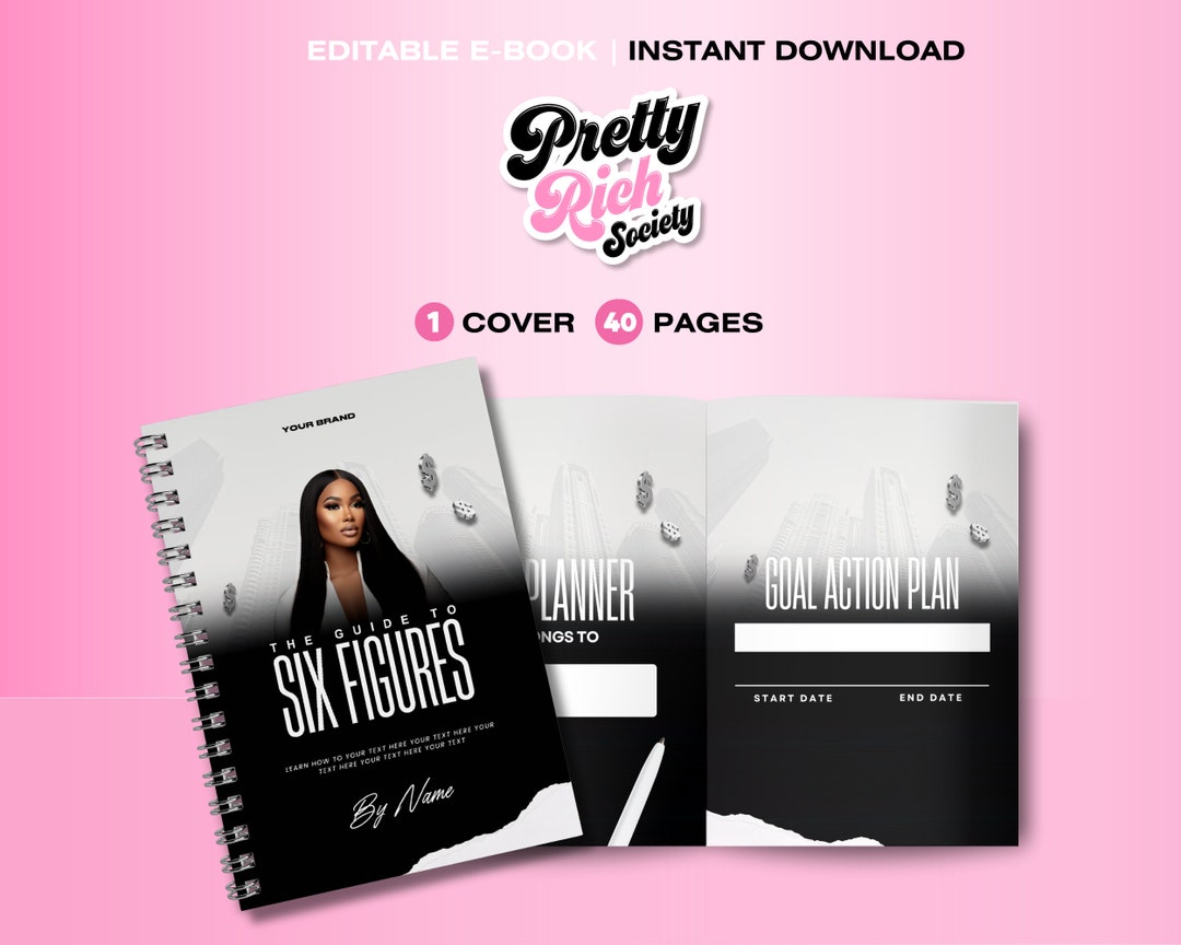 Editable Ebook, Page Side Hustle Book, Template, White Label, Money ...