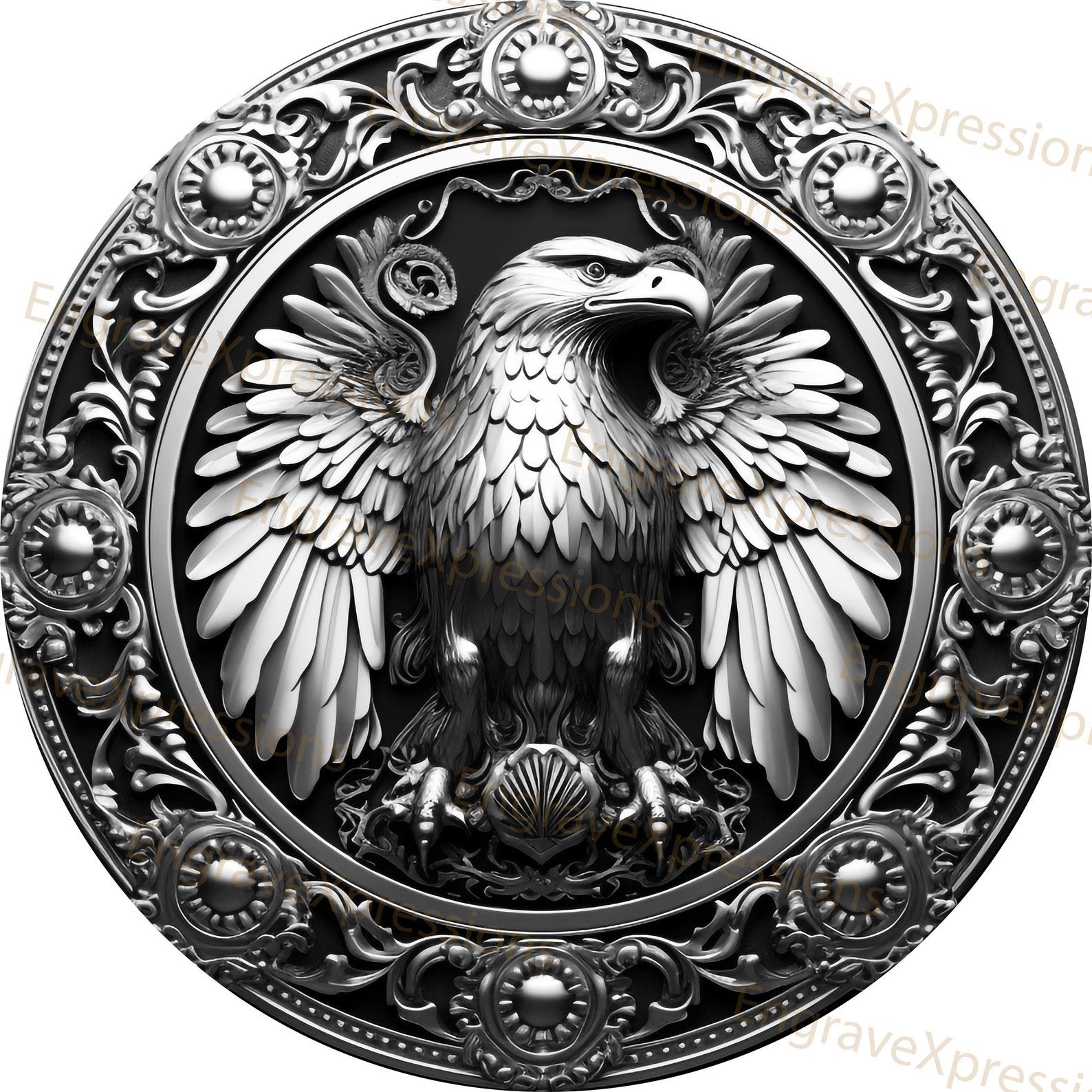 Laser Burn PNG 3D Illusion Engrave Laser Ready Lightburn File Digital ...