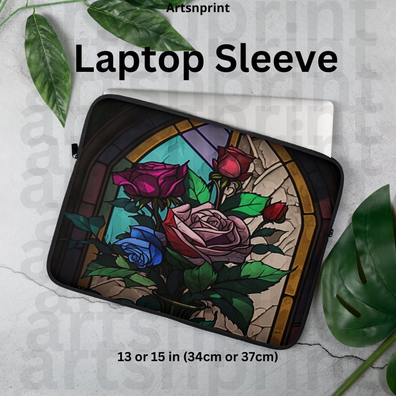 Laptop Sleeve Roses, 13 Inch & 15 Inch Laptops, Apple MacBook and ...