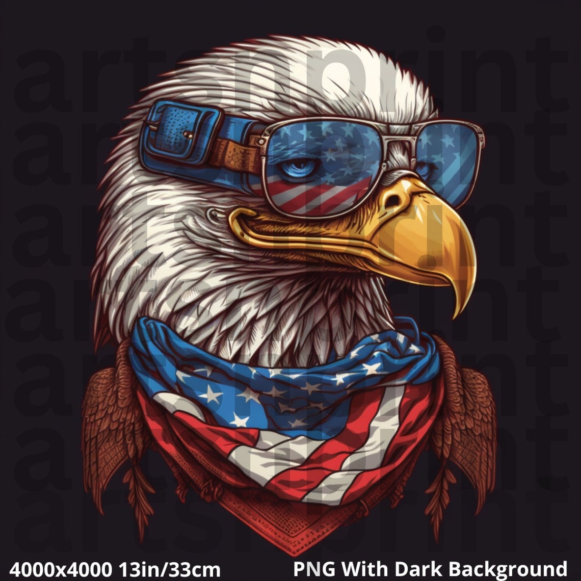 Bald Eagle Png, Cool Eagle Shirt Design, USA Cool Eagle, American Bald ...