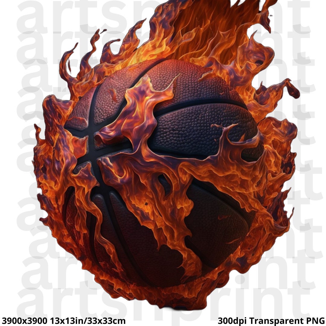 Basketball Png, Basketball Fireball, Basketball in Flames, Basketball ...