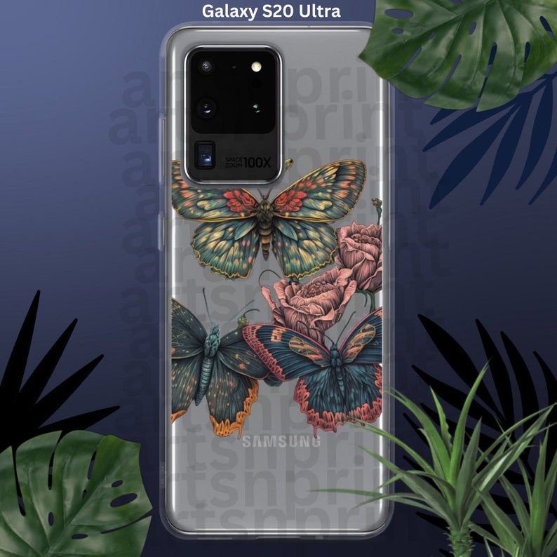 Samsung Butterfly Case, Fits Samsung Galaxy Series S20-22, Samsung ...