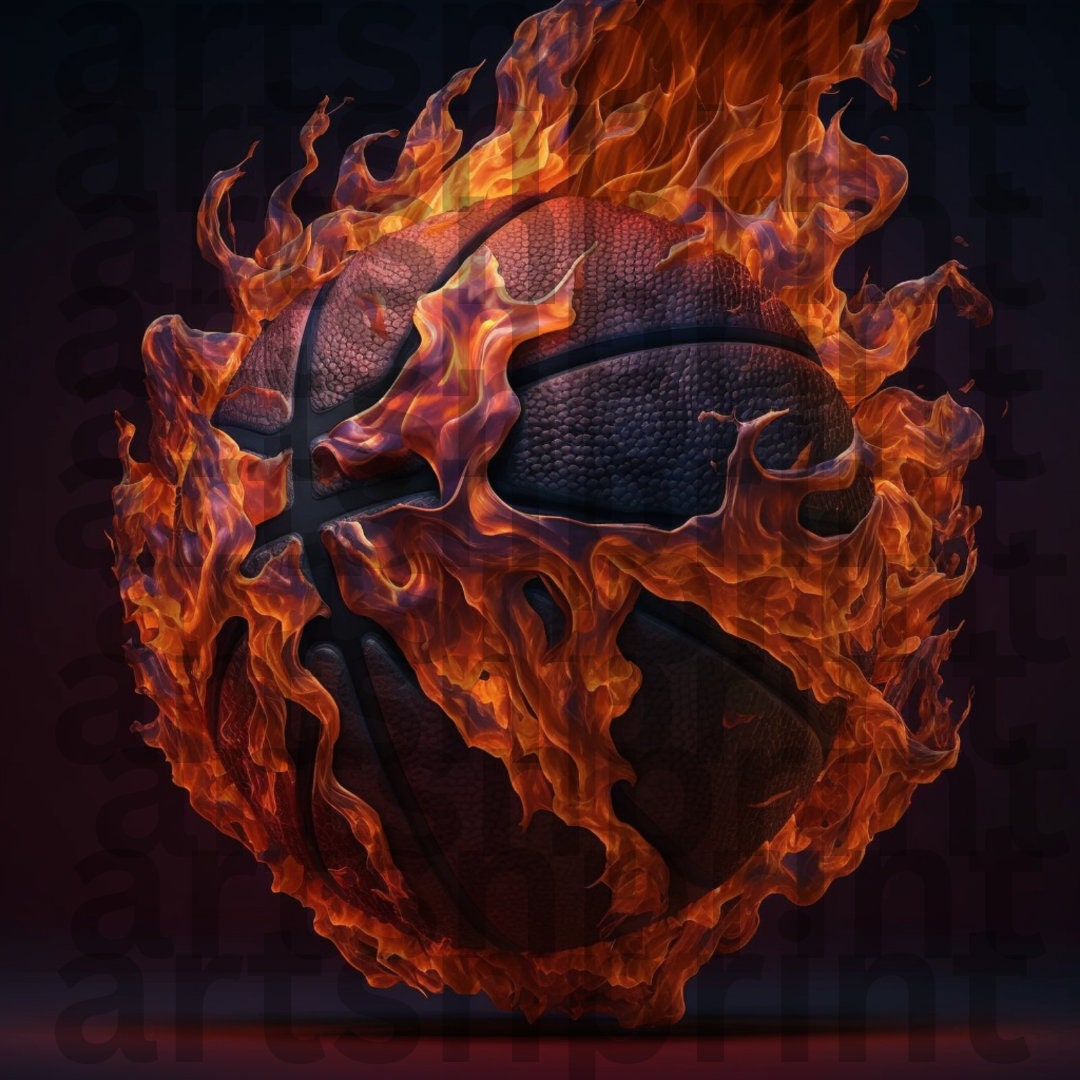 Basketball Png, Basketball Fireball, Basketball in Flames, Basketball ...