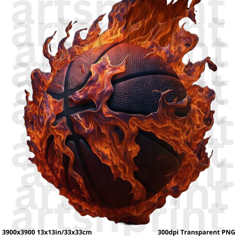 Basketball Png, Basketball Fireball, Basketball in Flames, Basketball ...