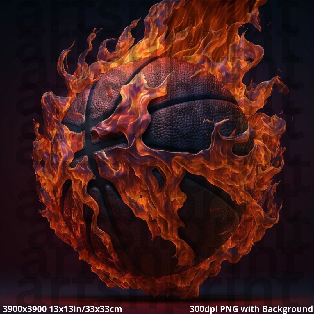 Basketball Png, Basketball Fireball, Basketball in Flames, Basketball ...