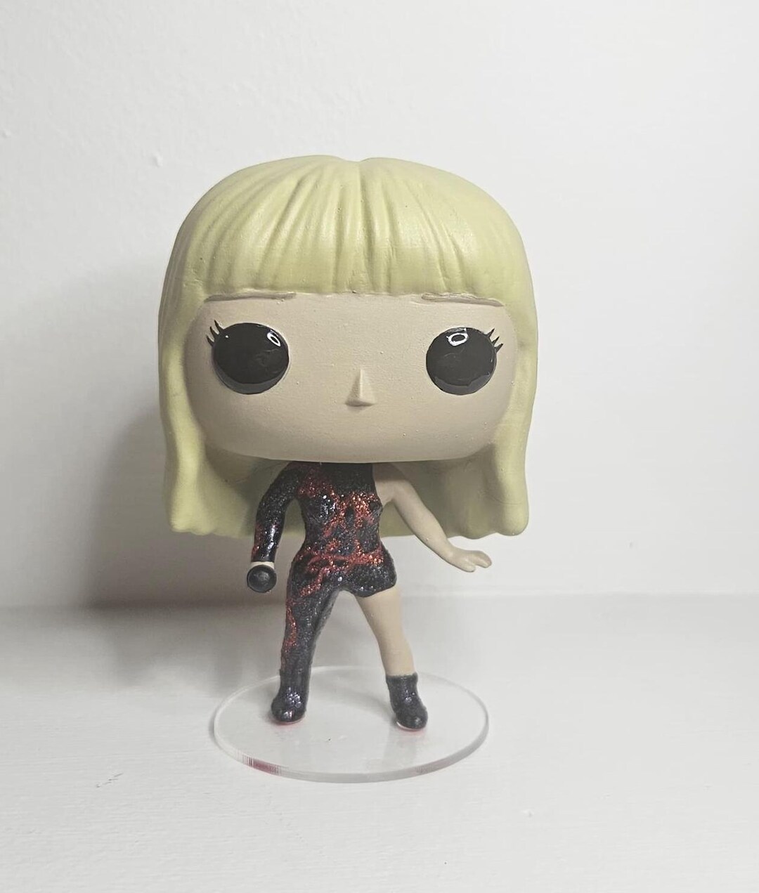 Custom Pop Singer Funko Pop Bodysuit Snake Fan Art Inspired Figurine ...
