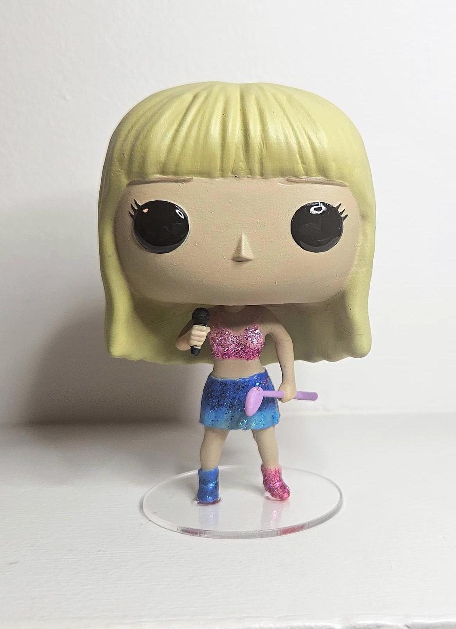 Custom Pop Singer Funko Pop Top Skirt Fan Art Inspired Figurine Gift ...
