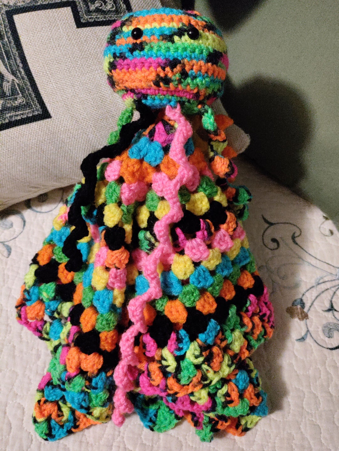 Granny Square Love Bug Octopus - Etsy