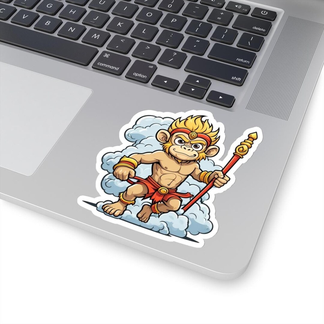 Monkey King Sticker, Journey to the West Sun Wukong Stickers Matted ...
