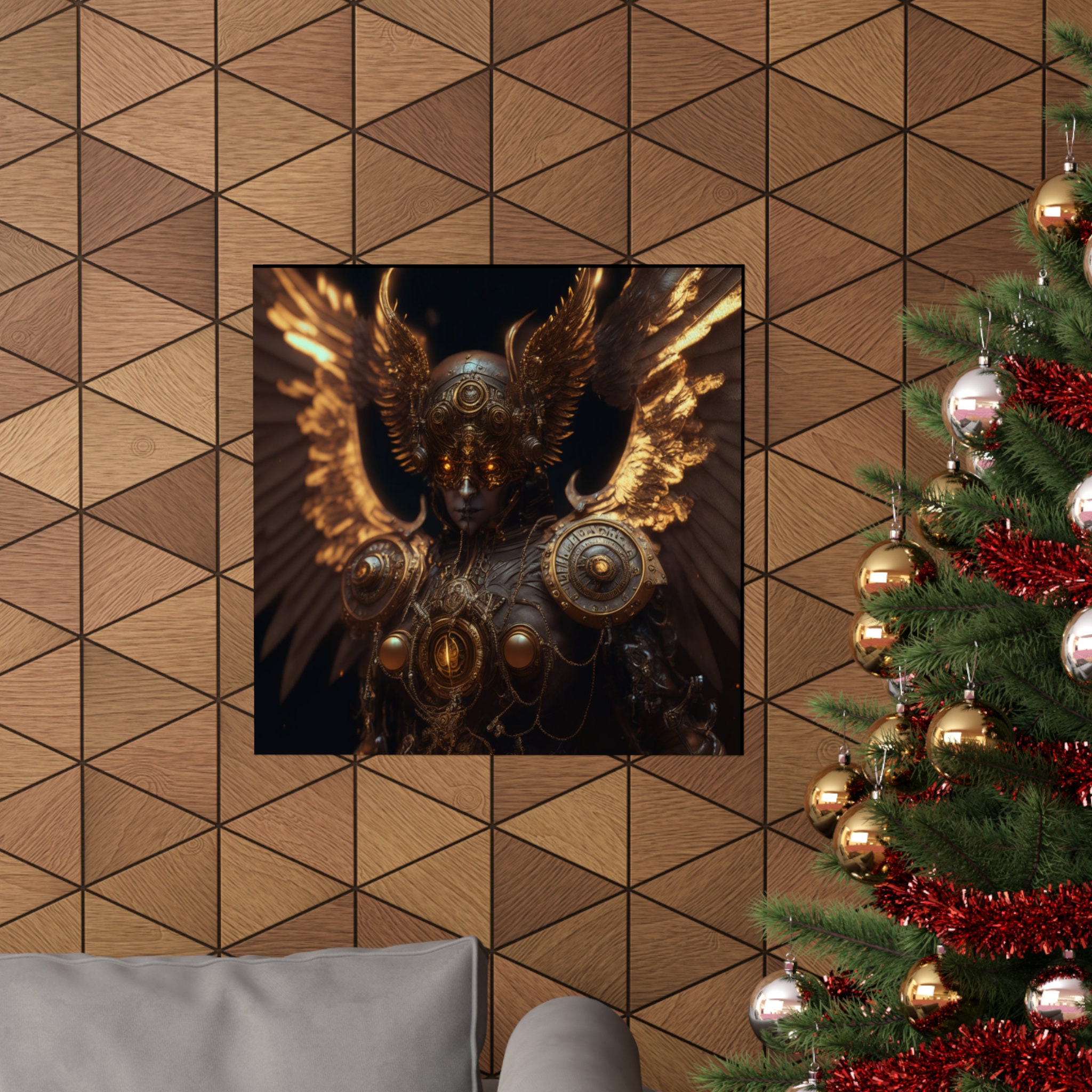 Steampunk Angel Poster, Angel Poster, Steampunk Style, Christian Poster ...