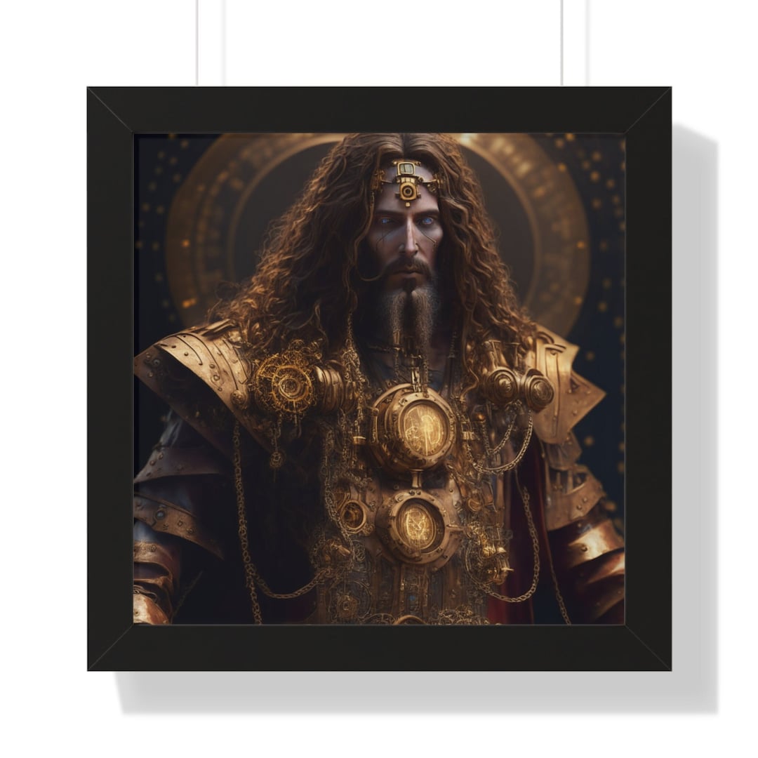 Steampunk Jesus, Steampunk Art, Christian Frame, Jesus Christ, Lion of ...