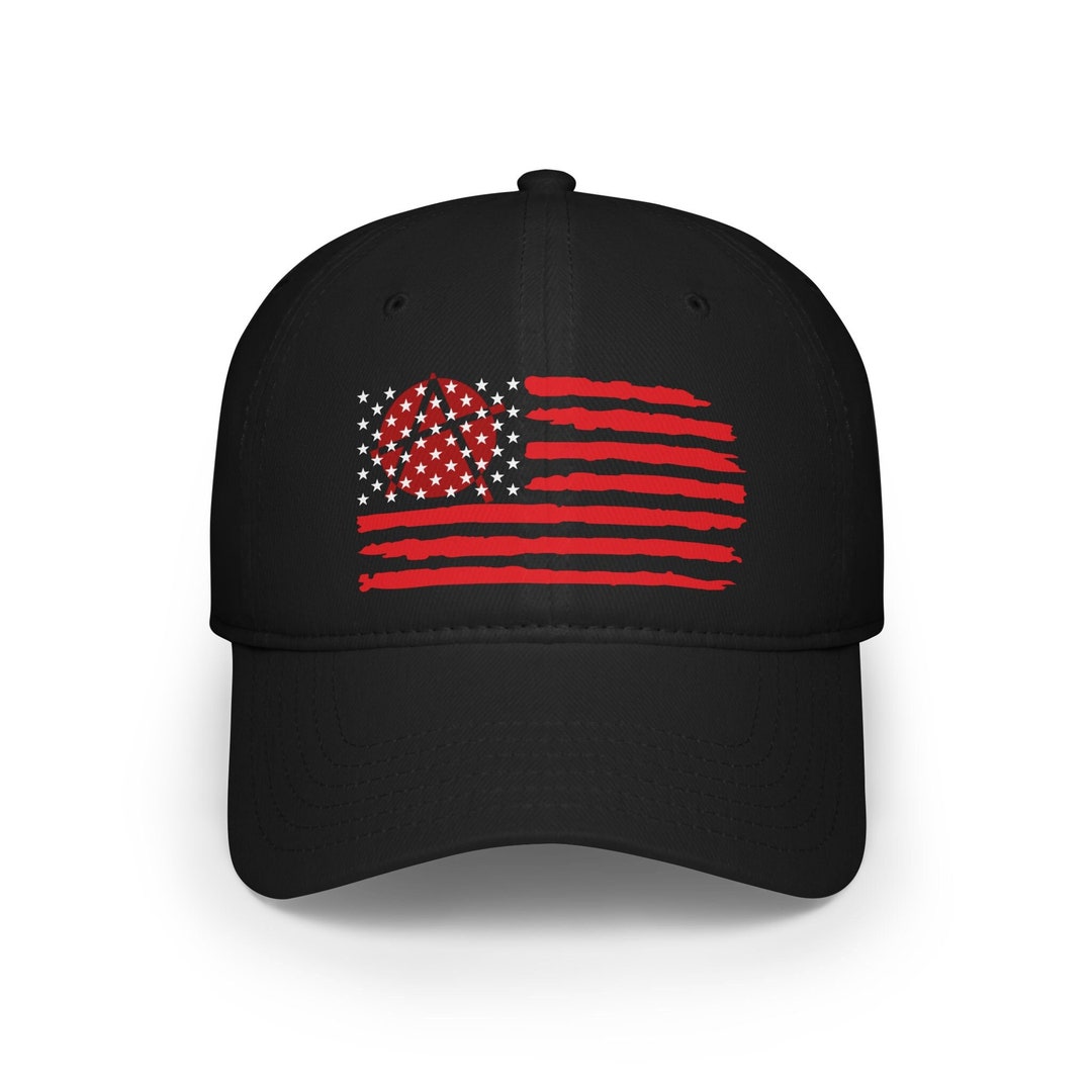 Anarchy Cap, American Anarchist Hat, Punk Rock Hat, Patriotic Hat, Punk ...