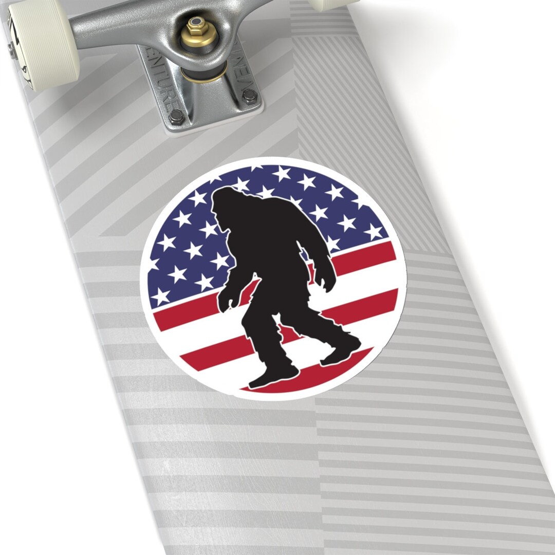 Bigfoot Sticker, Patriot Stickers, Yeti Stickers, Sasquatch Stickers ...