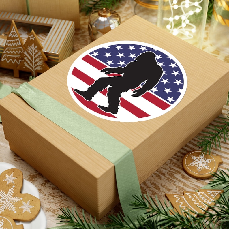 Bigfoot Sticker, Patriot Stickers, Yeti Stickers, Sasquatch Stickers ...