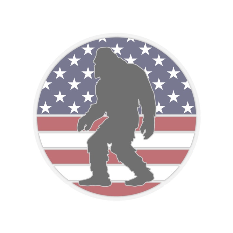 Bigfoot Sticker Patriot Stickers Yeti Stickers Sasquatch - Etsy