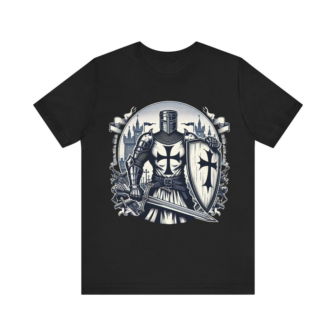 Christian Knights Templar T-shirt, Templar Shirt for Men and Women ...