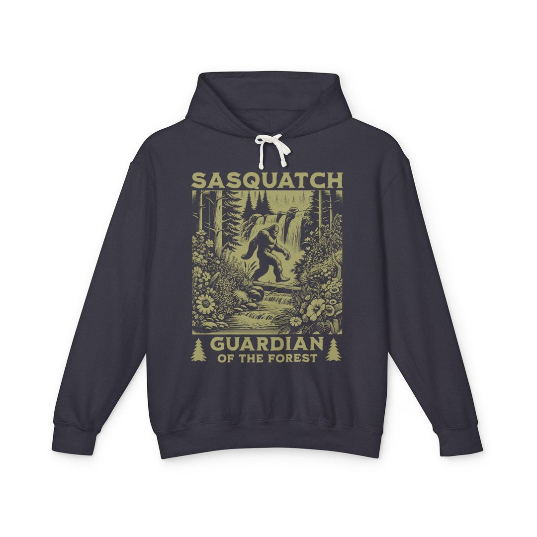 Bigfoot Hoodie Yeti Sweater Sasquatch Hoodie- Unisex Lightweight Hooded ...