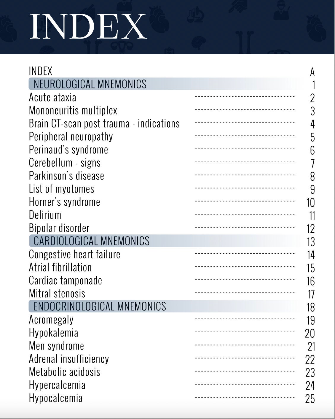 Medical Mnemonics - Etsy
