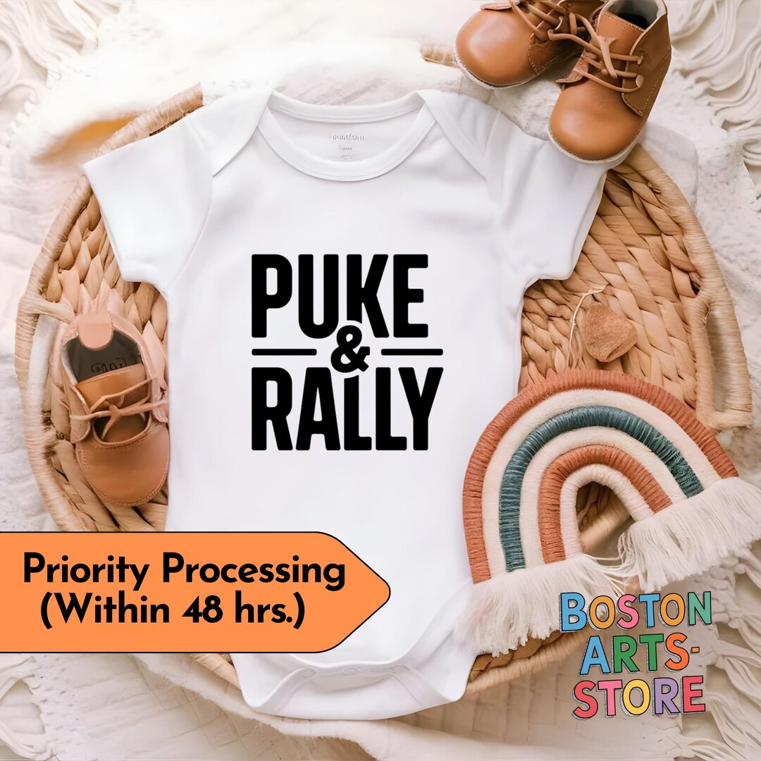 Puke and Rally Baby Onesie®, Rockstar Baby Bodysuit, Funny Baby Romper ...