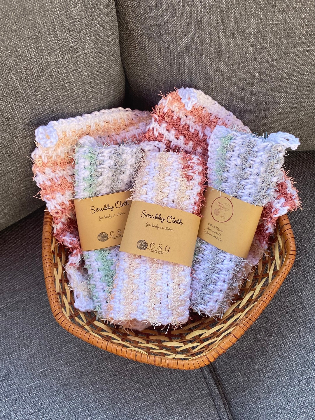Scrubby Cloth- for Body or Dishes - Etsy