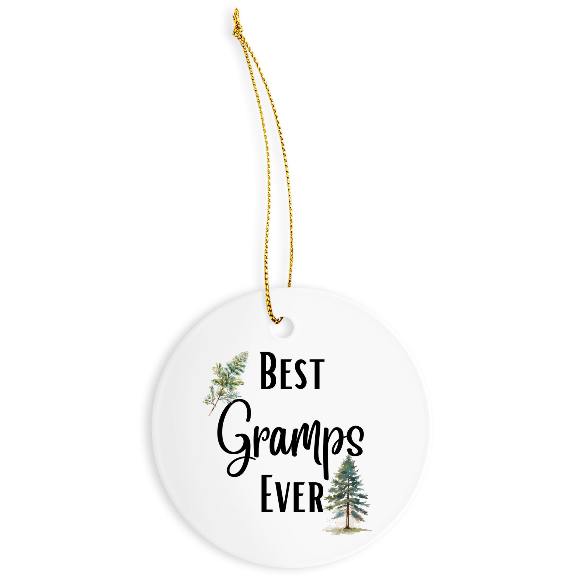 Personalized Gramps Ornament, Custom Gramps Ornament, Gramps Gift ...