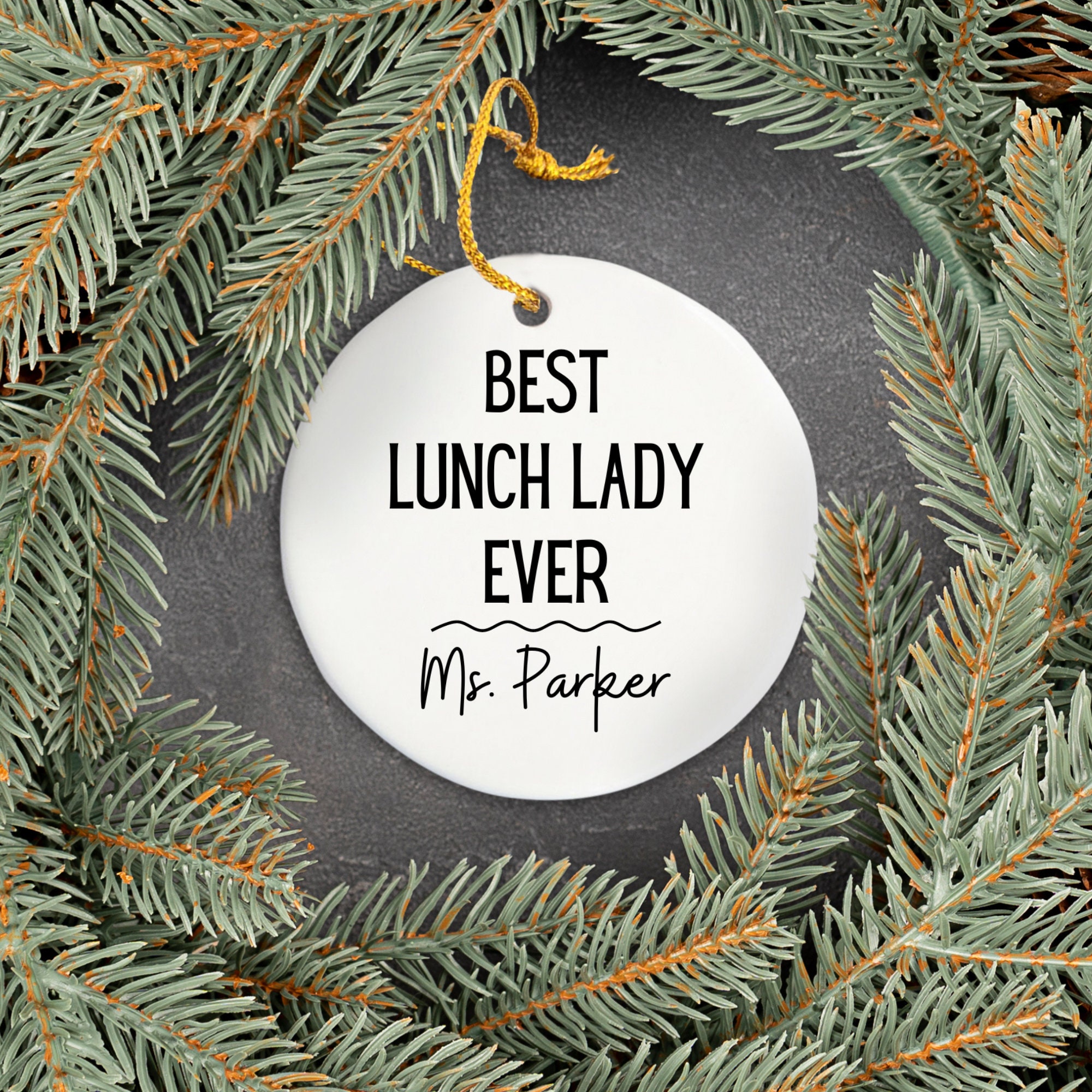 Lunch Lady Ornaments