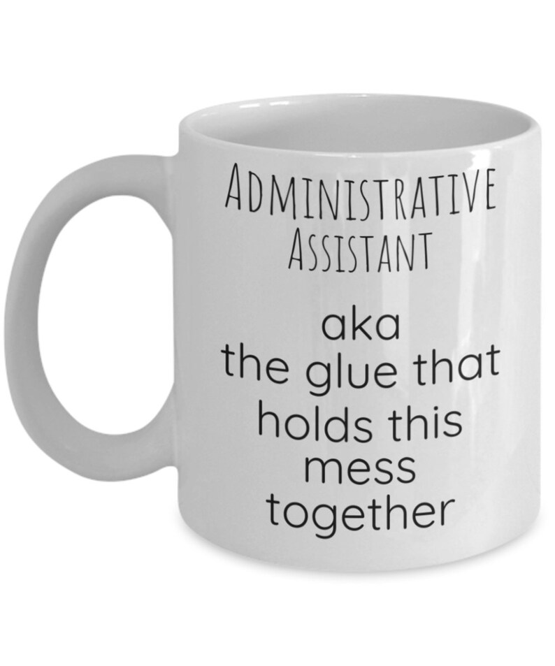 Administrative Assistant Coffee Cup, Admin Assistant Gifts for Women ...