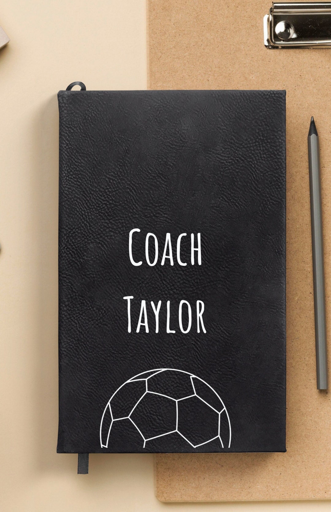 Soccer Coach Journal, Personalized Coach Gift, Soccer Coach Gift ...