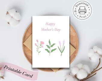 Digital Mother's Day Card Printable Card - Etsy