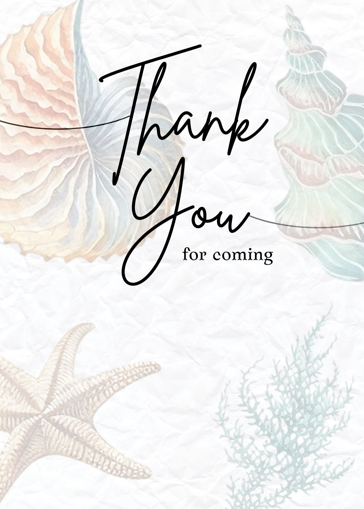 Watercolor Clipart - Ocean Clipart - Sea Shells - Ocean Graphics ...