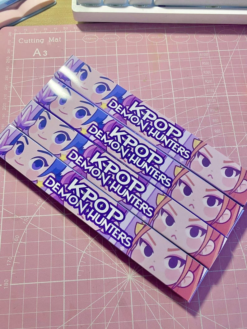 Kpop Demon Hunters Huntr/x Pencil Box - DIY Printable - Etsy