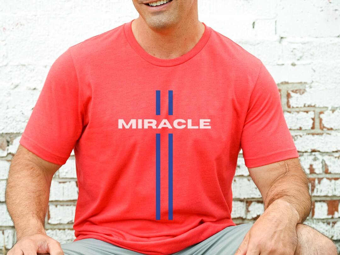 Custom Miracle T-shirt for Gift, Minimalist Shirt for Men, Personalized ...