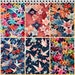 Seamless Japanese Chiyogami Pattern, 12 Different Images, Digital Washi ...