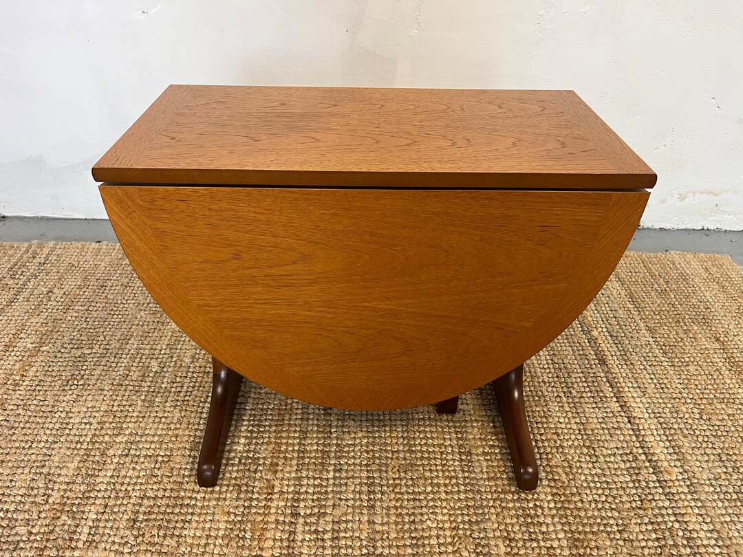 Parker Knoll Mid-century Drop Leaf Coffee Table. A Classic Compact ...