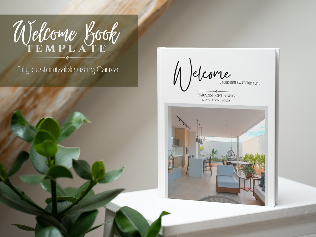 Airbnb Welcome Book Template | Vacation Rental Template | Editable ...