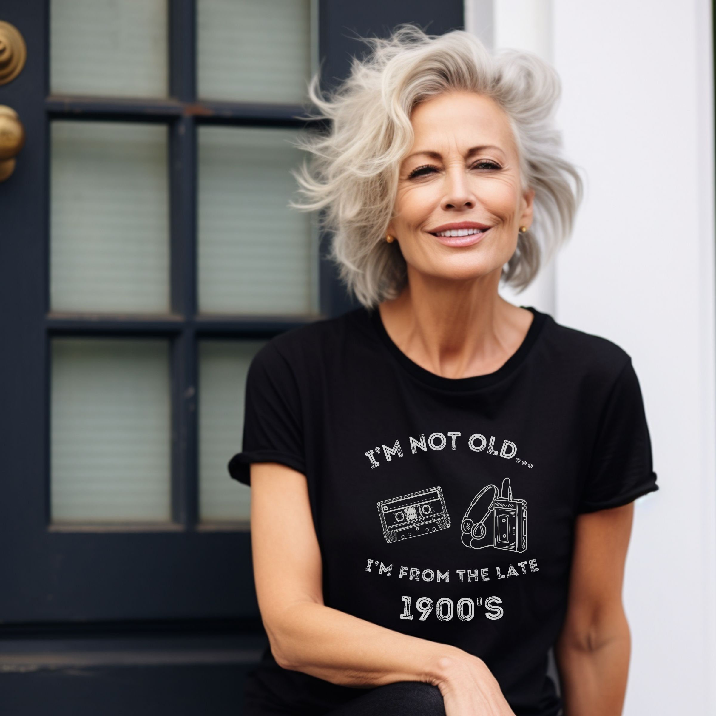 I'm Not Old I'm From the Late 1900's Walkman Tee, Sarcastic Shirt ...