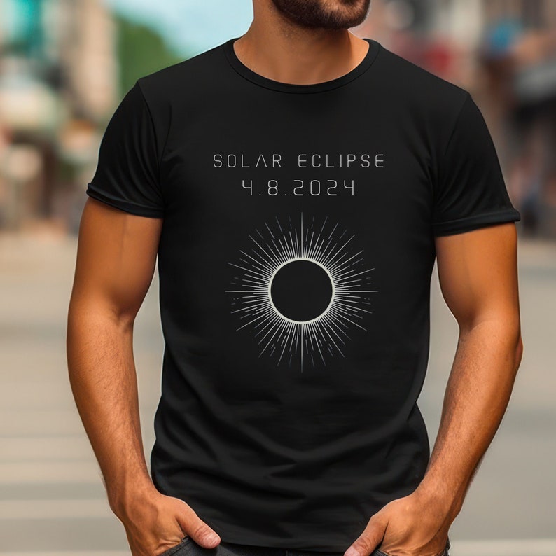 Solar Eclipse 2024 Path of Totality Tour Tee, Solar Eclipse Tee ...