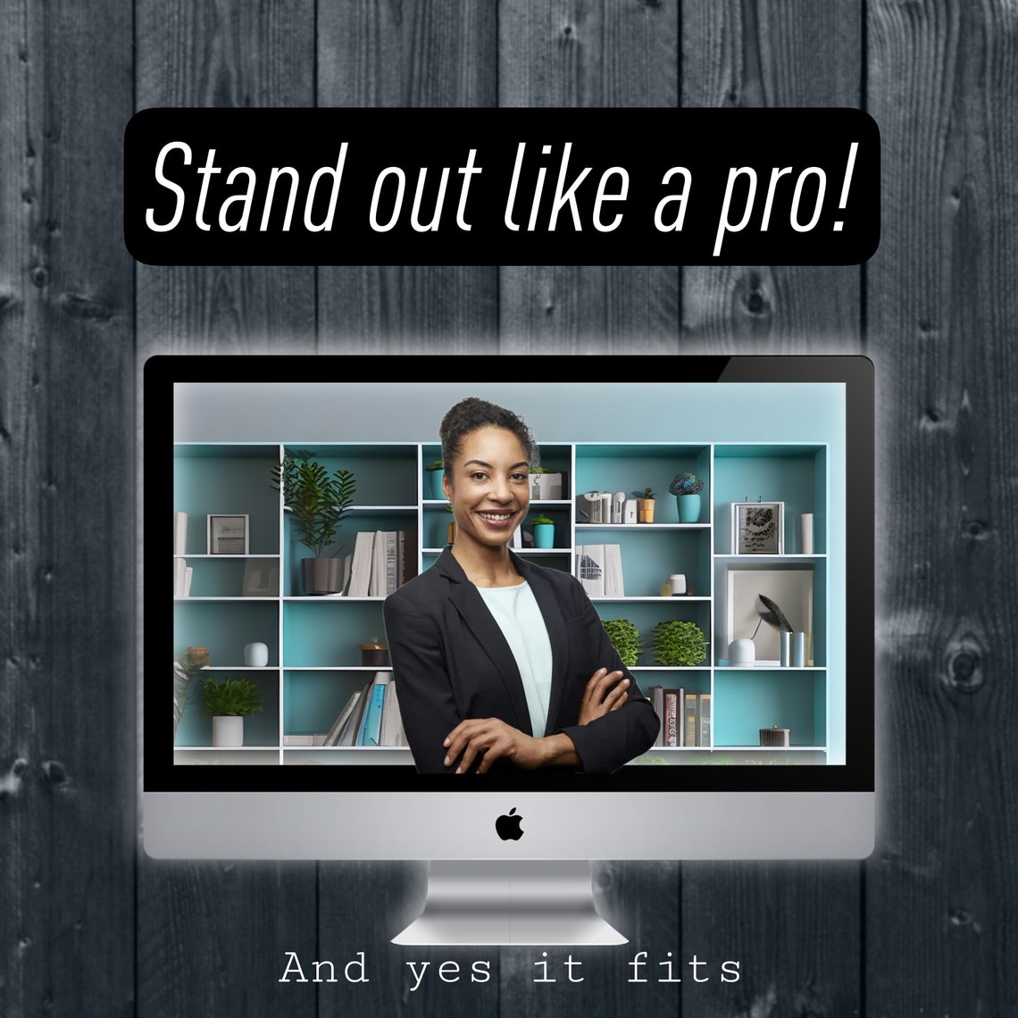 Blurry Zoom Background for Virtual Meetings Home Office Gaming or Skype ...