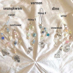 REMAKES: SVT Member Doodle Charms!! - Etsy