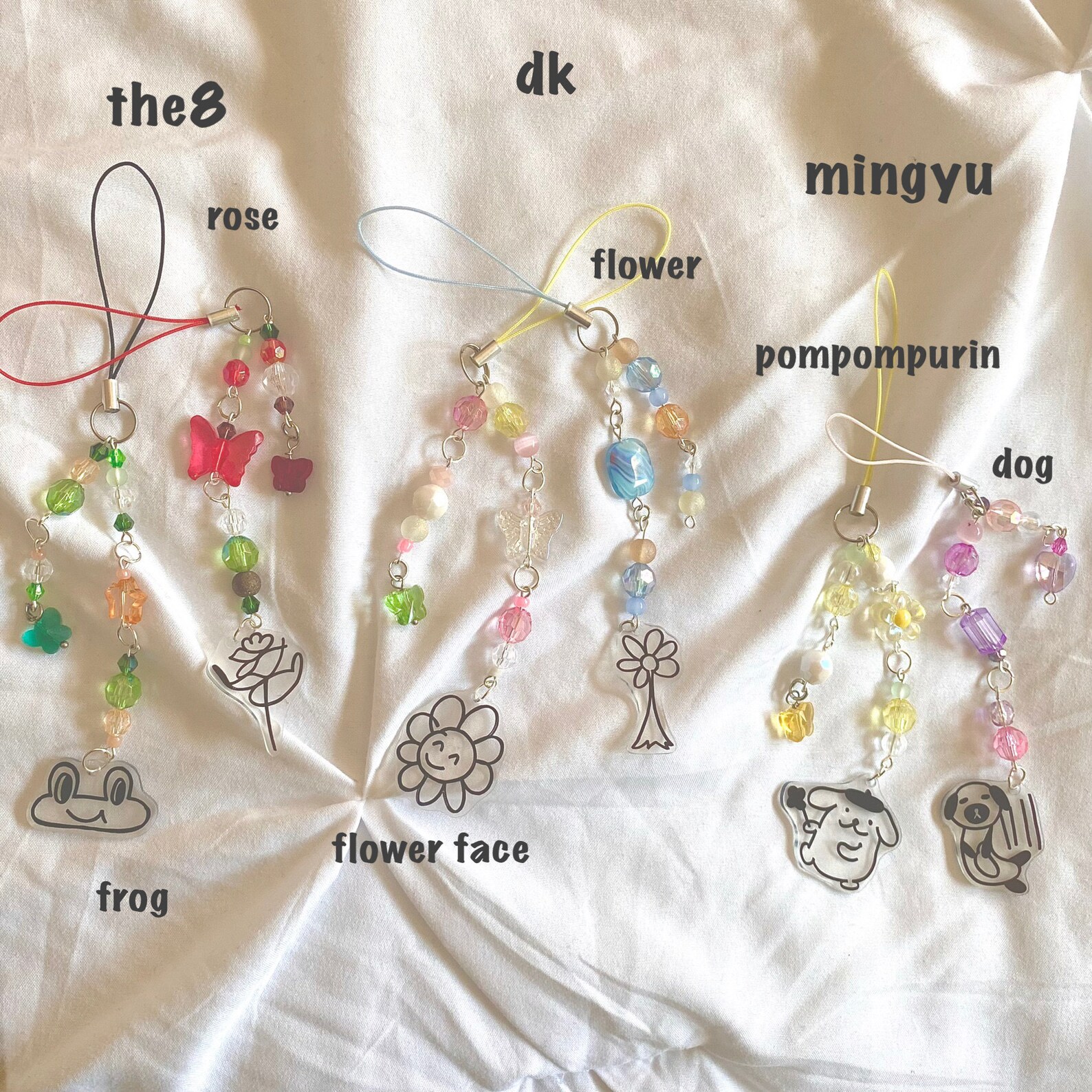 REMAKES: SVT Member Doodle Charms!! - Etsy