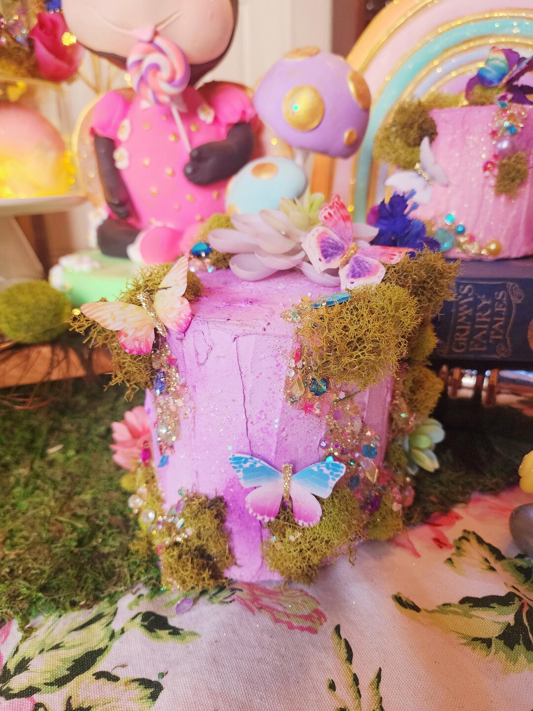 Purple Enchanted Cake - Etsy
