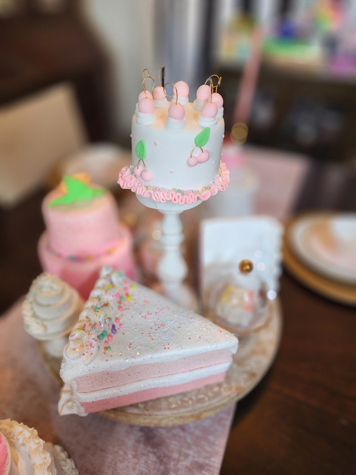 Jumbo Oversized Fakebake Cake Slice - Etsy