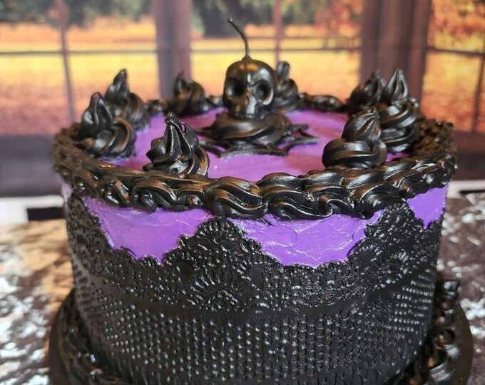 Spooky Bakery Halloween Cake. Holiday Decor, Halloween Decorations ...