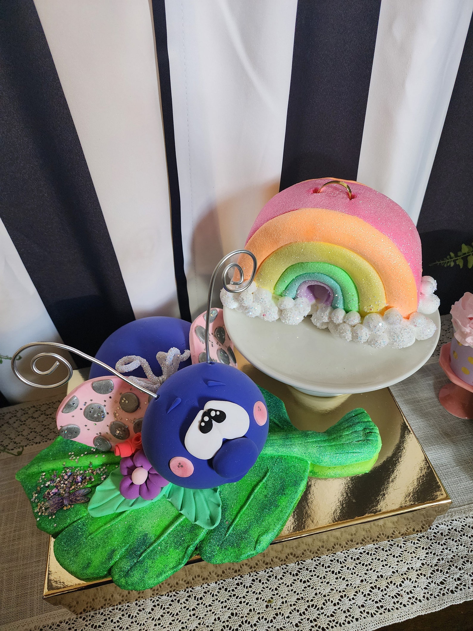 Whimsical Garden Bug Centerpiece, Spring and Summer Decorations ...