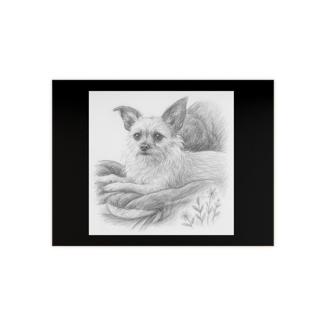 Dog Lover's Ceramic Photo Tile, Pet Memorial Decor, Personalized Gift ...